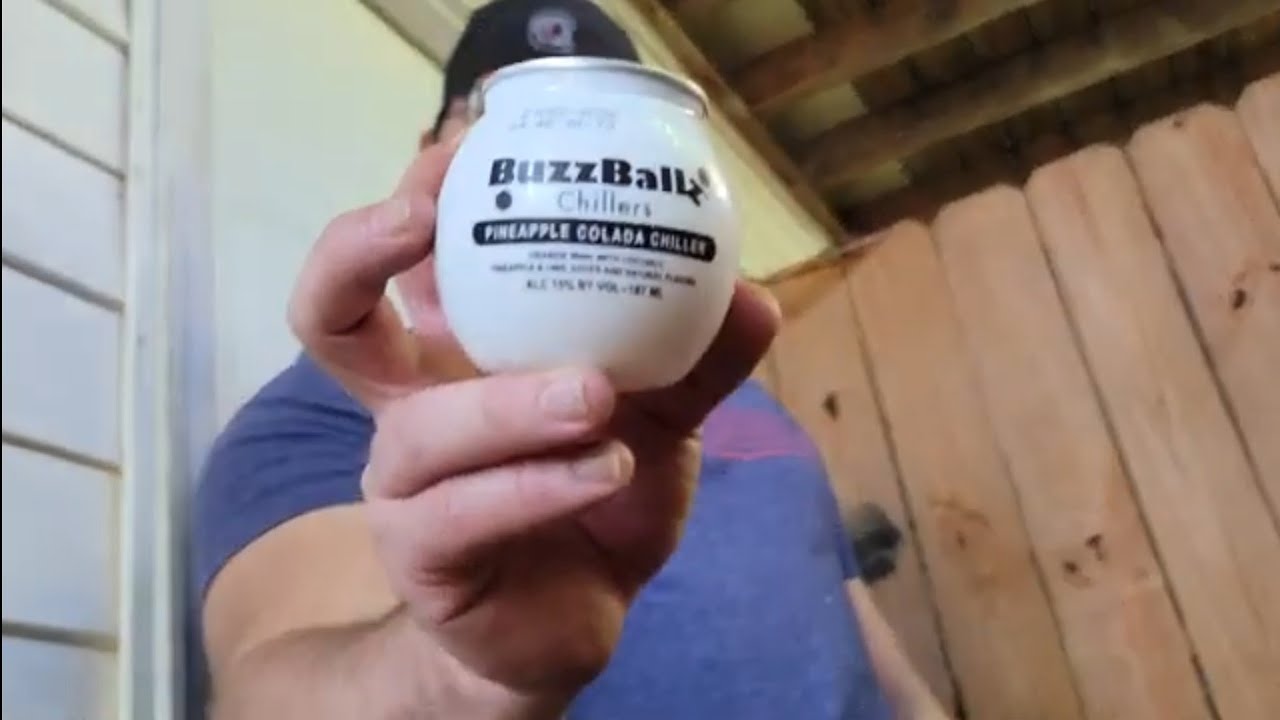 Trying Out Buzz Ballz | Pineapple Colada Chiller | 15% Alcohol |