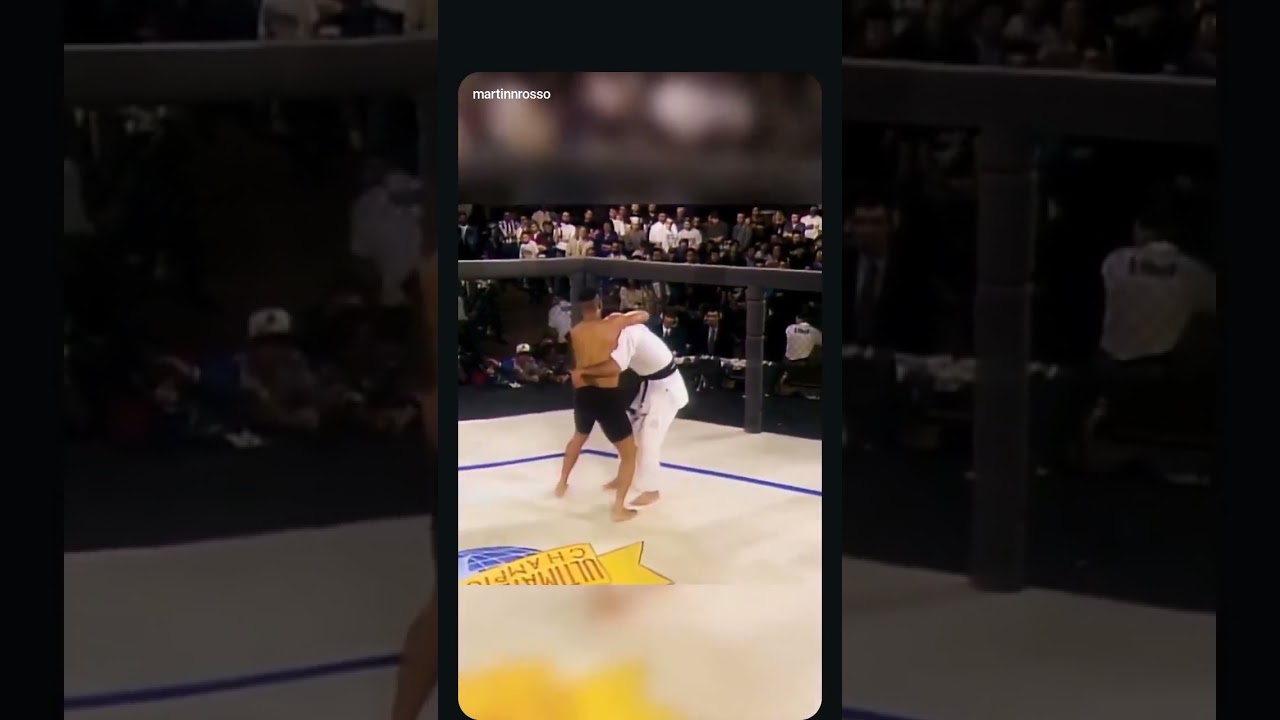 UFC Final USA 1994 Roy Gracie vs Patrick Smith 🔥💪💪🙏 #ufc