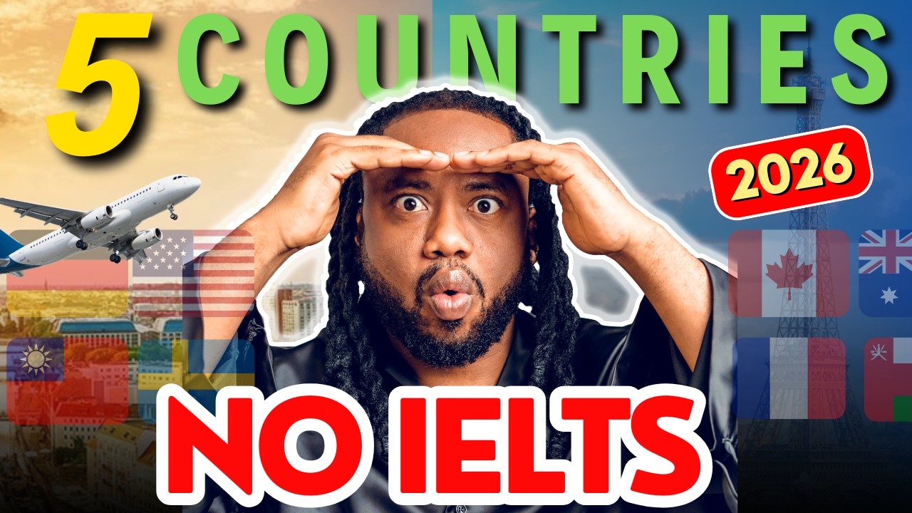 Move Abroad Without IELTS in 2026! (5 Countries)