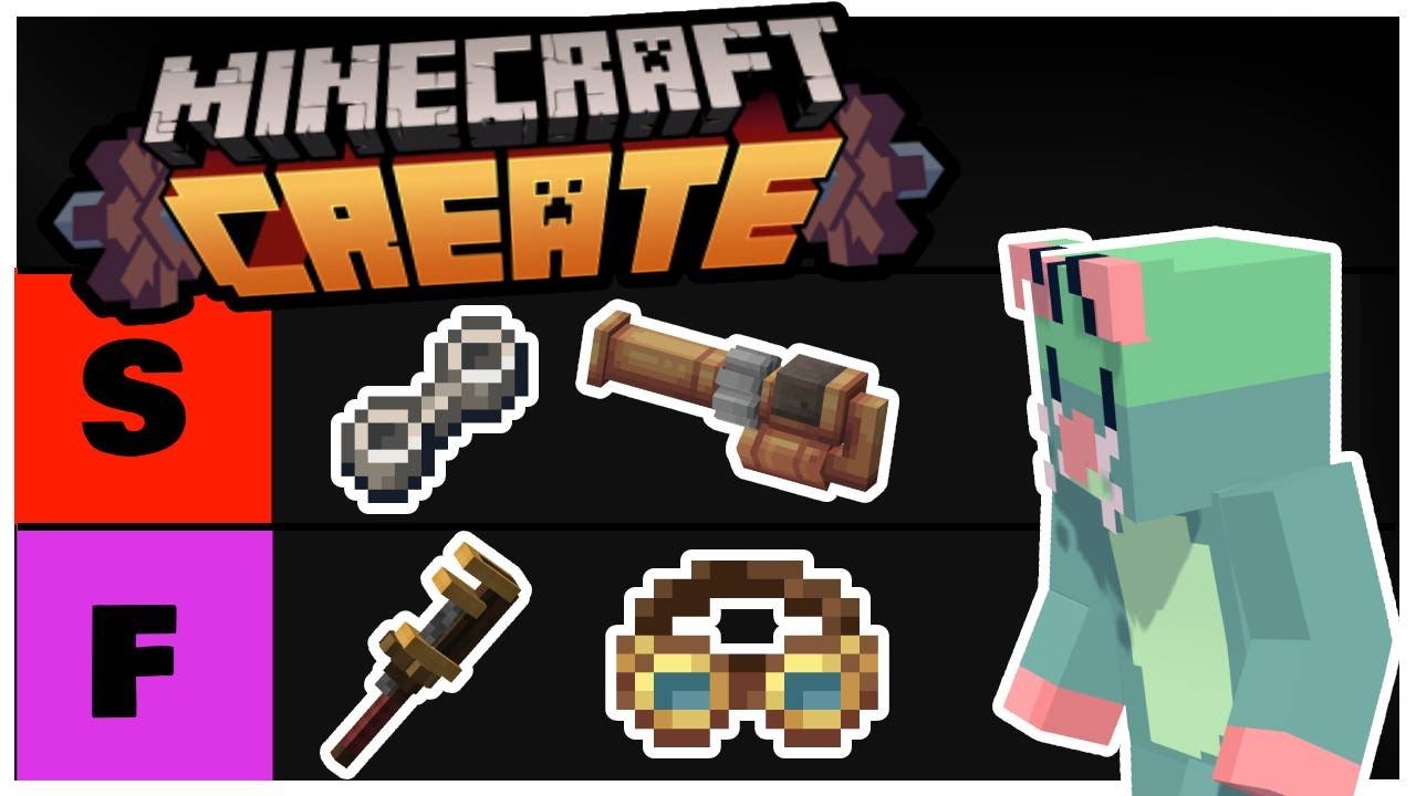 I Ranked the Create Mods BEST Tools and Armor (Tier List)