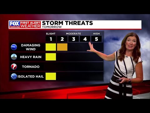 First Alert Weather Day: Heat, storms threaten Wednesday