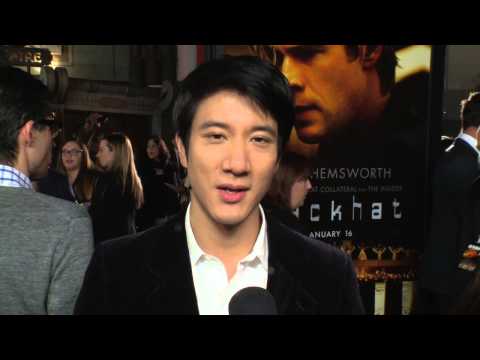 Blackhat: Lee-hom Wang Red Carpet Movie Premiere Interview | ScreenSlam