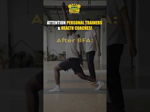 Transform your fitness career with BFA’s Certified Programs! Certified Personal Trainer course | BFA