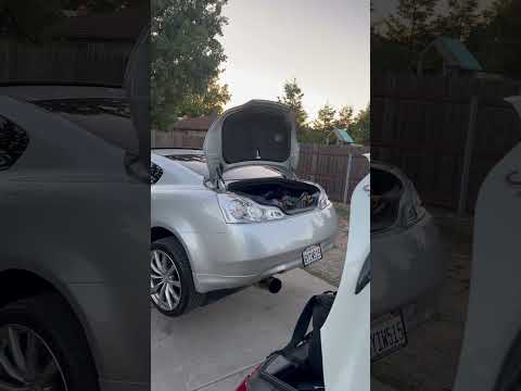 G37 full isr set up