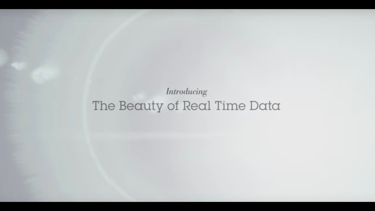 IBM - The Beauty Of Real Time Data