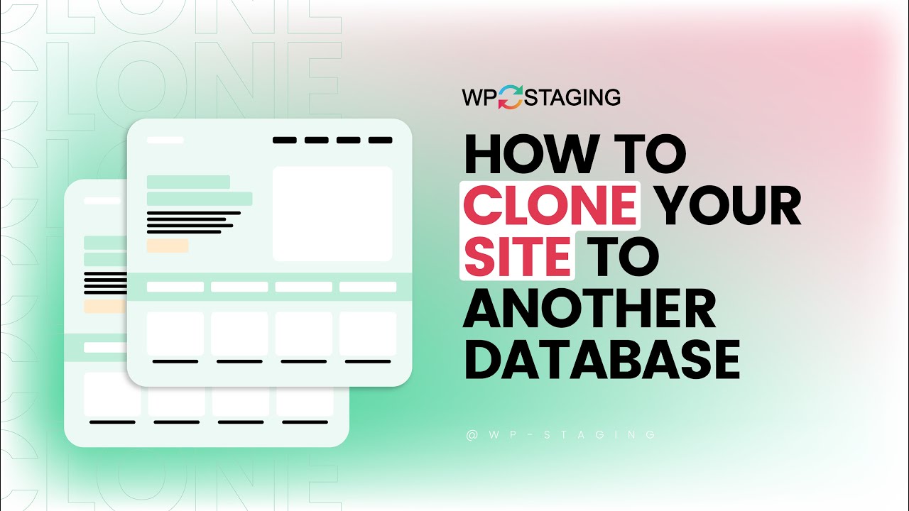 Create a WordPress Staging Site on a Different Database (Step-by-Step with WP STAGING)