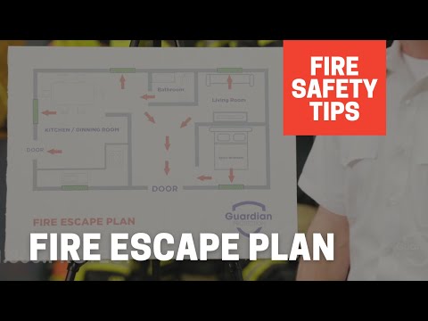 How to create a home fire escape plan | Fire Safety Tips
