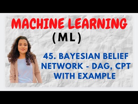 #45 Bayesian Belief Networks - DAG & CPT With Example |ML|