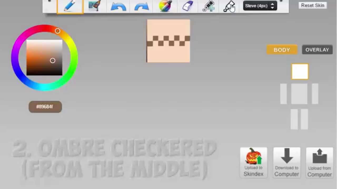 How to shade Minecraft skins like a PRO!