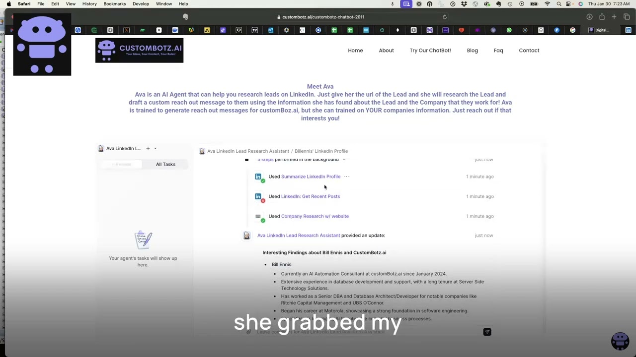 Ava: Revolutionizing LinkedIn Outreach
