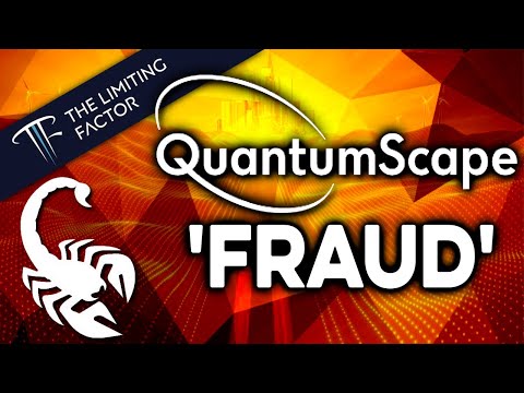 #1 QuantumScape // The Scorpion Shortseller Report - False Claims of Fraud