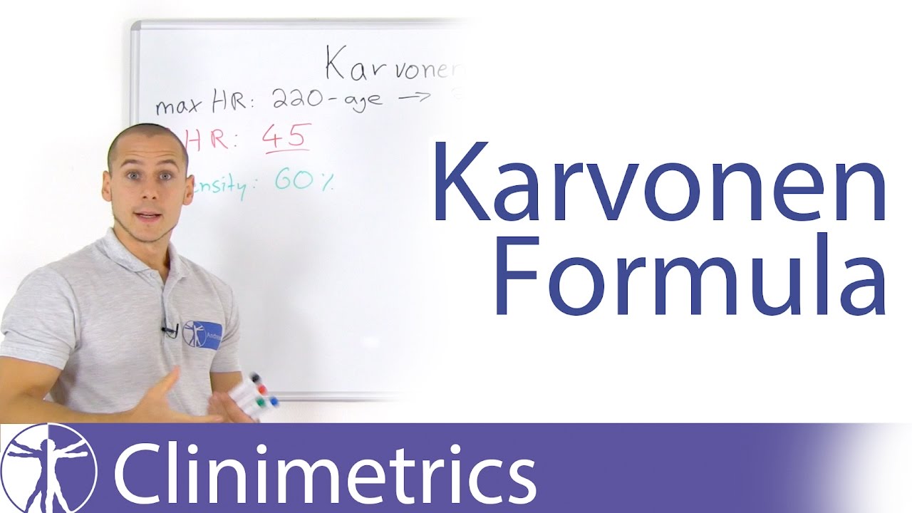 The Karvonen Formula for Target Heart Rate Calculation