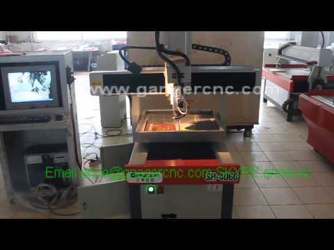 Ganger-SH-4060 4 axis machine working video.avi