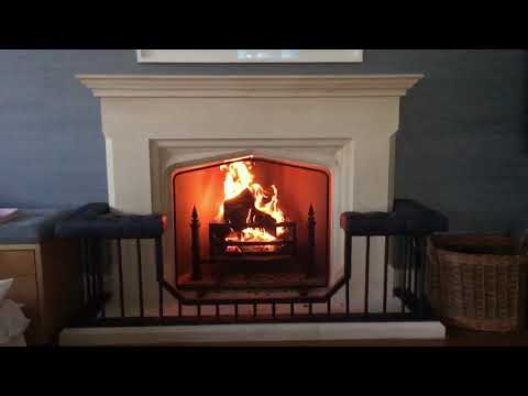 Beautiful bespoke fire grate.