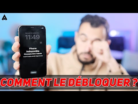 iPhone indisponible, comment le débloquer ? - 3 Solutions