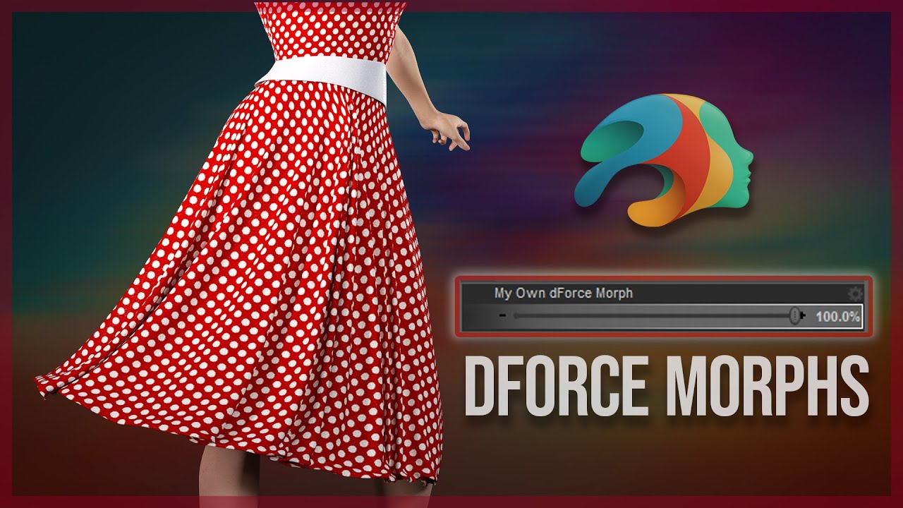Creating a Static Morph from a dForce Simulation in Daz Studio