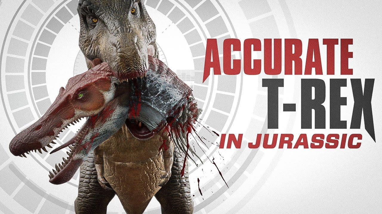 "What if an Accurate T-rex was in Jurassic Park? | In-Depth Analysis ...