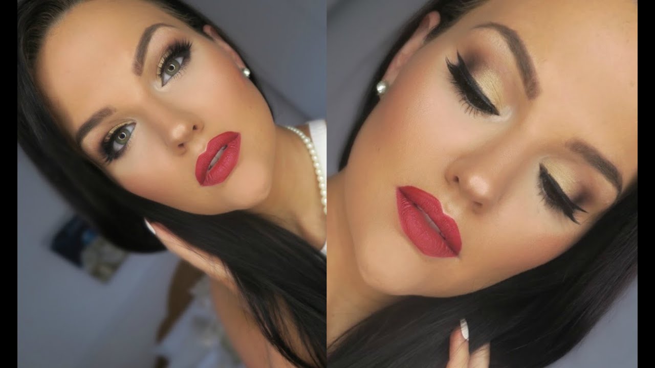 Classic Holiday Makeup Tutorial 2015 | Urban Decay Gwen Stefani Palette