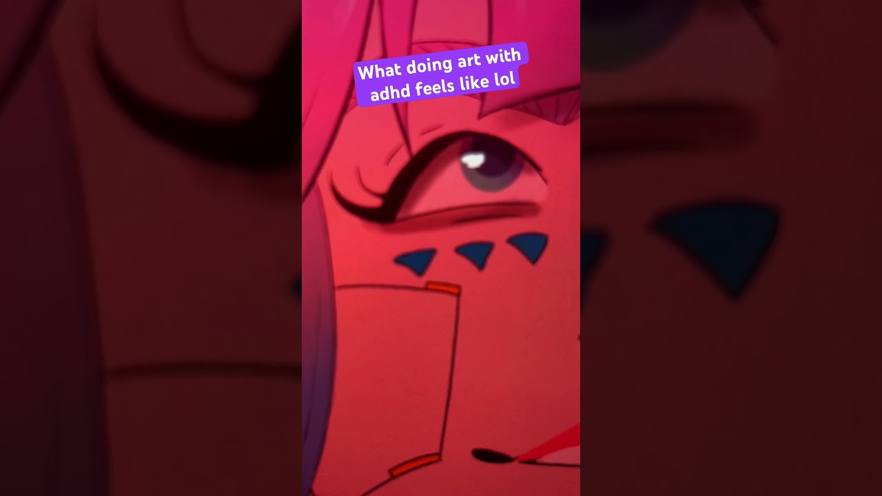 ADHD artists be like #procreate #art #digitalart #sketch #artist #drawing #viral #digitalartist