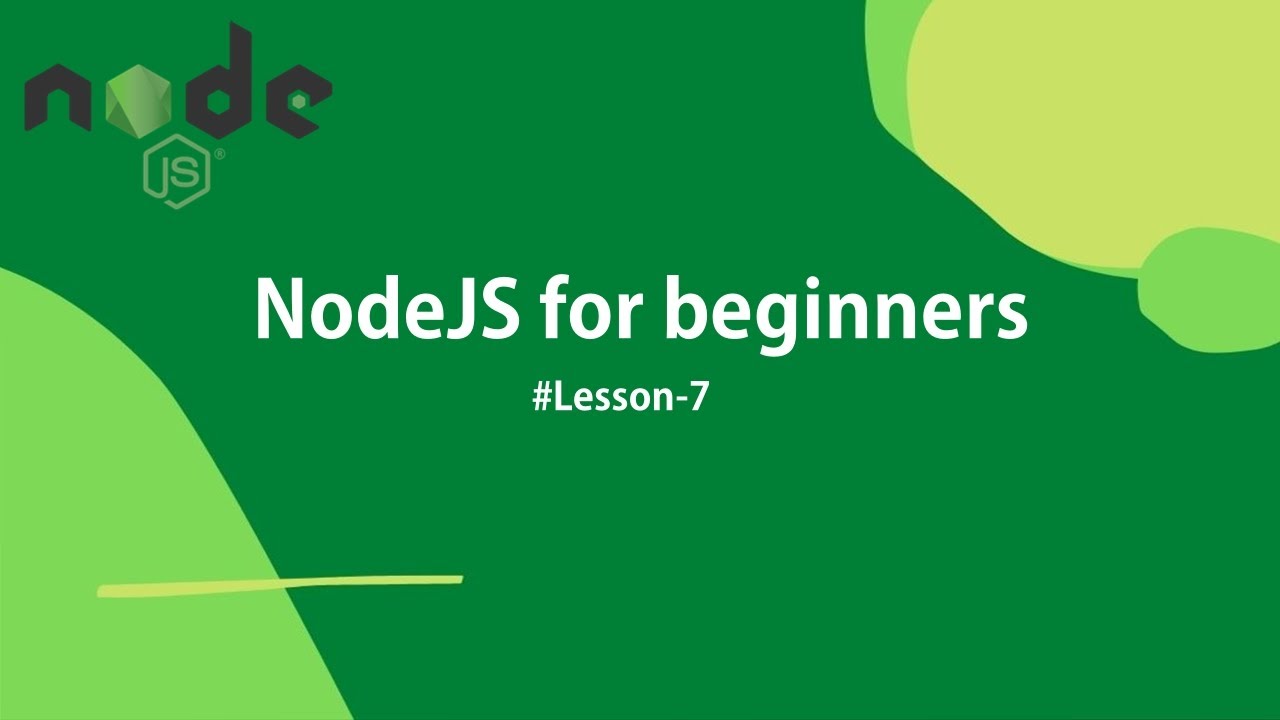 NodeJS: Web development for beginners Lesson-7: #CRYPTO, STRING-DECODER, BUFFER