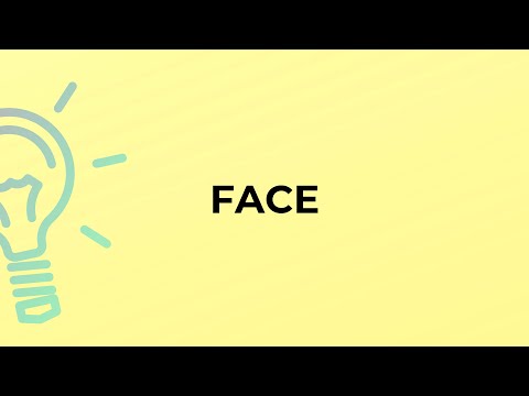 What is the meaning of the word FACE?