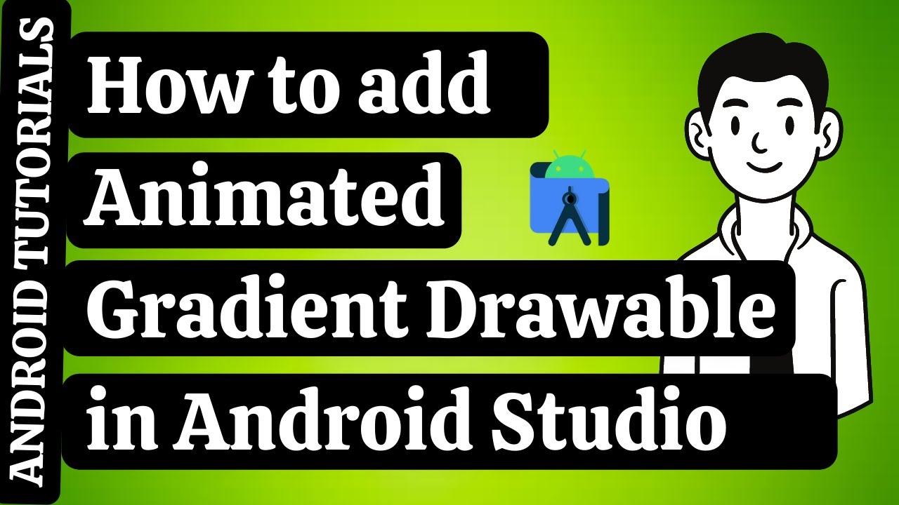 How to add Animated Gradient Background Android Studio| Animated Gradient Drawable|#AndroidTutorials