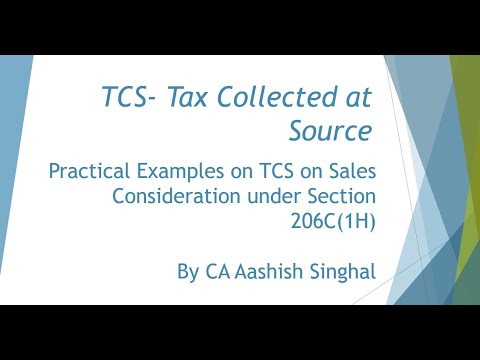PART-3 || Practical Examples on TCS on Sale of Goods || Income Tax || Section 206C(1H) || Case Study