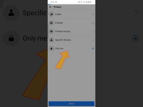 how to Hide photos from the Facebook account #onlyme #Digital_World_Umesh