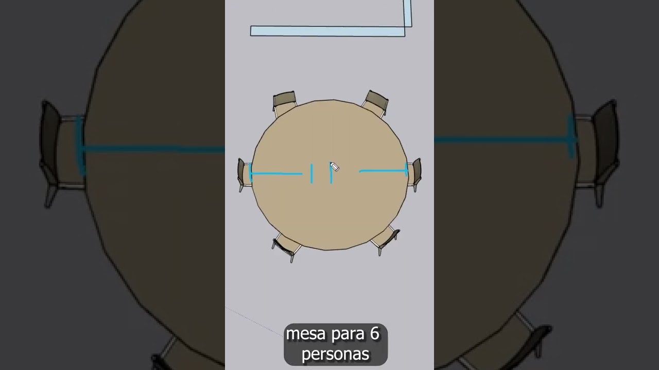 #shorts circular or round table measurements, depending on the number of people #diy #doityourself