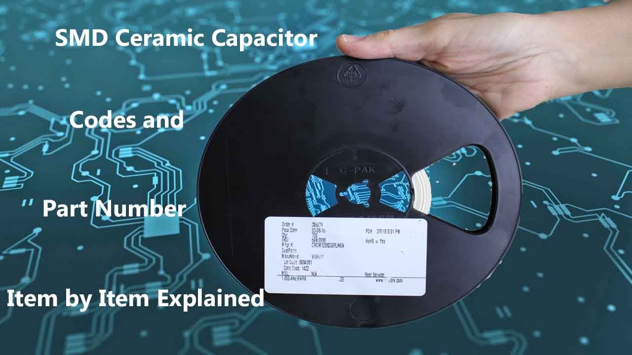 AVX Ceramic Capacitor part number Explained item by item.