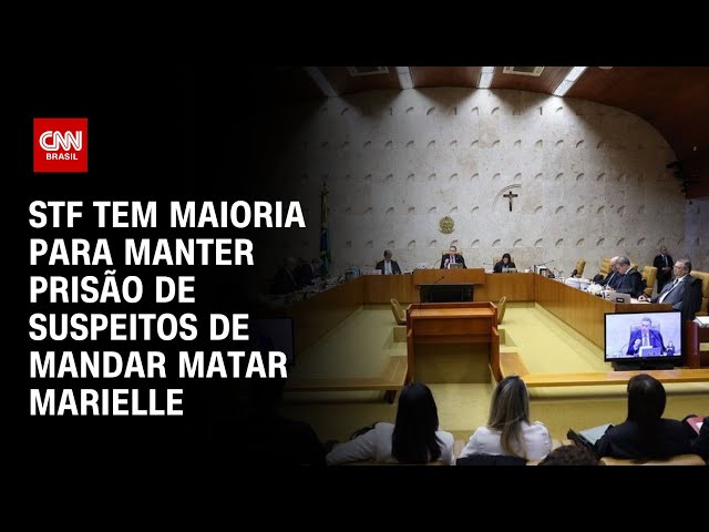 Stf Tem Maioria Para Manter Prisão De Suspeitos De Mandar Matar