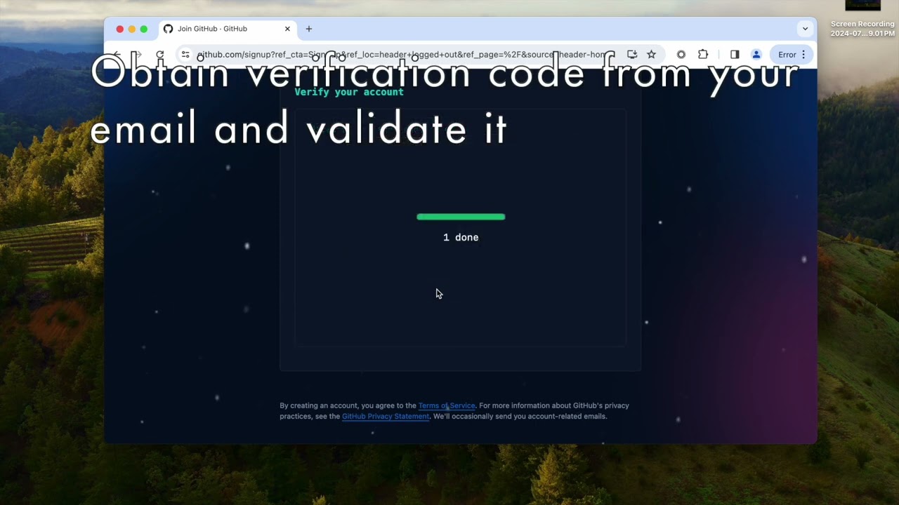 Chapter 2  Lab 2: Signing up for a Github account