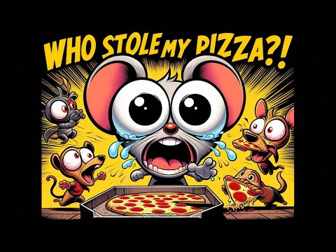 "The Missing Pizza 🍕 | Animated Comedy Short (Ninja Squirrel Heist!) | Viral Cartoon Story"