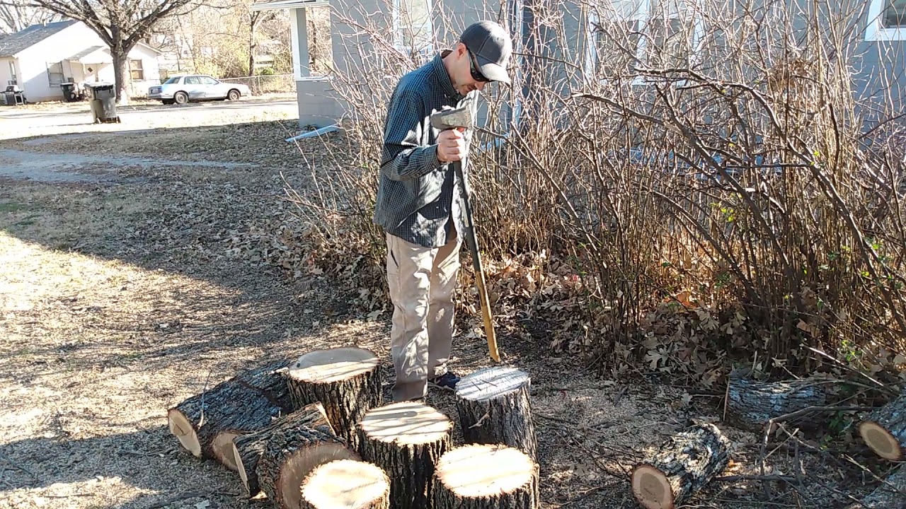 splitting elm vs splitting oak