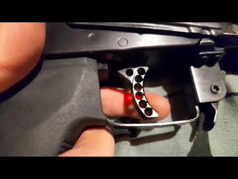 STL file Adjustable trigger stroke AK + Titan Gate・Model to download ...