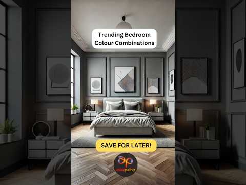 Trending Bedroom Color Combinations | Asian paints colour codes #asianpaints #bedroomdesigns