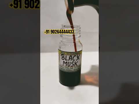 BLACK MUSK #kannauj #musk best fragrance for men Perfume oil