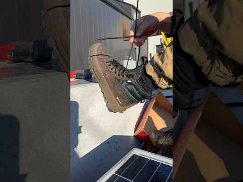 Who knew vans made the best work boots? 