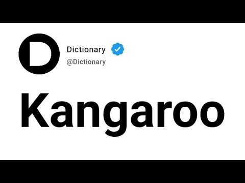 Kangaroo Meaning In English