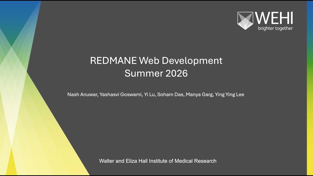 2026-02 REDMANE Web Dev Final Presentation Summer 25 26