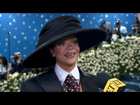 Rihanna Debuts New Baby Bump On Met Gala Red Carpet - Mix 103.1