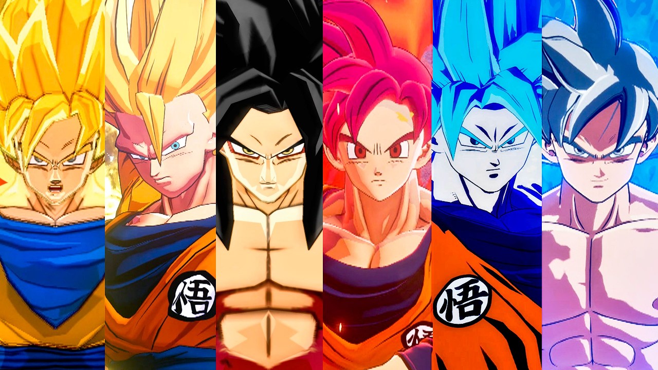 All Goku Transformations in Games (2002-2026) 4K 60fps