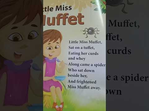 Little Miss Muffet English Rhyme for kids #englishrhymes #rhymes #rhymesforkids #educationalvideos