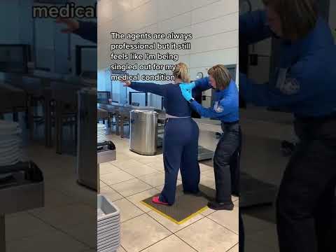 TSA targeting diabetic woman and selecting her for a pat down due to her medical device
