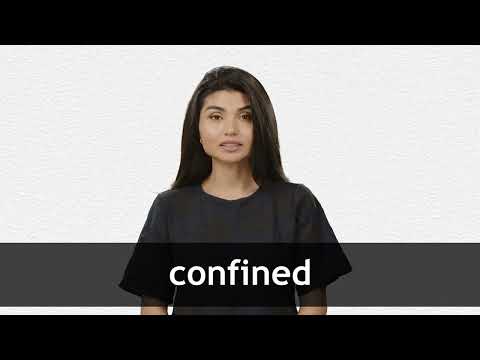 CONFINED definition and meaning | Collins English Dictionary