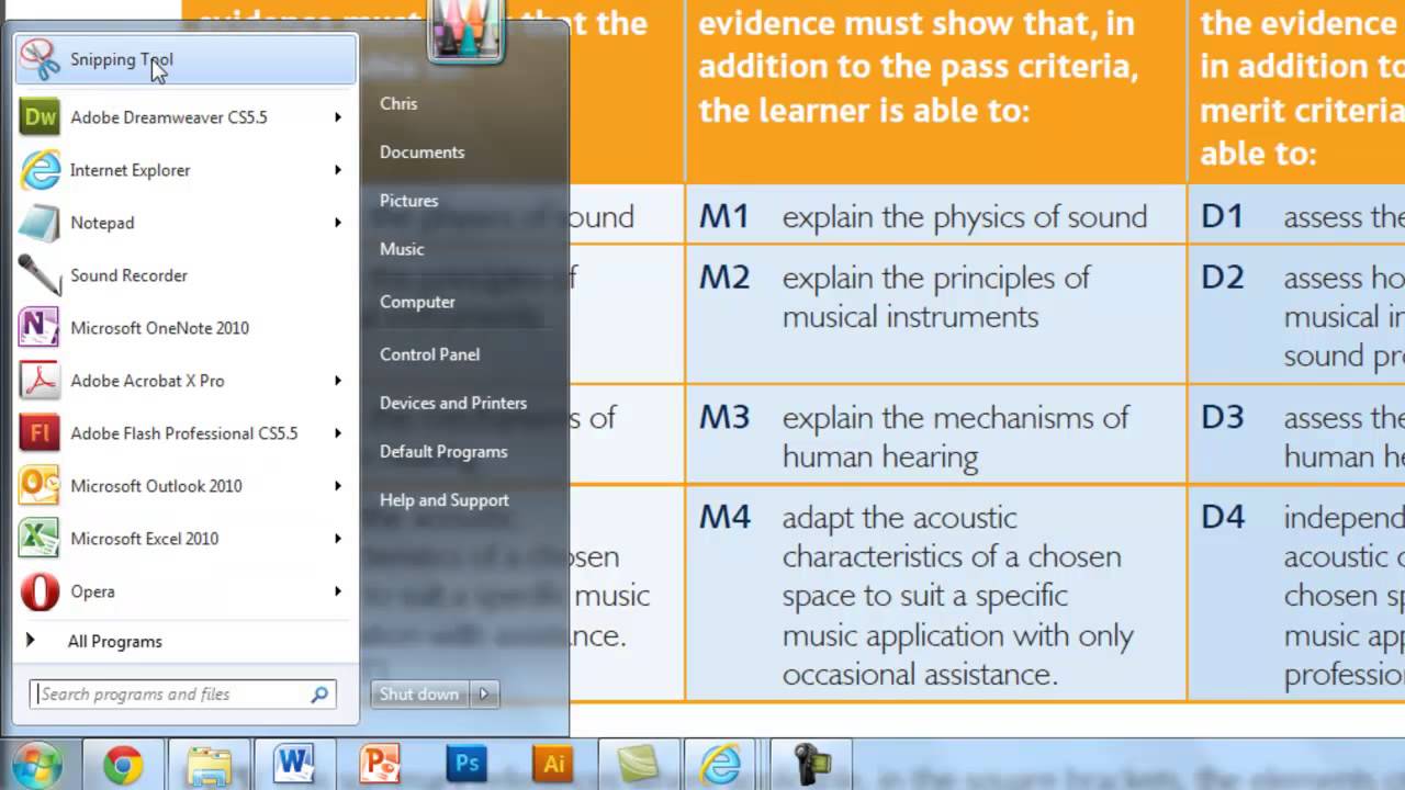 Learning Module Setup 3