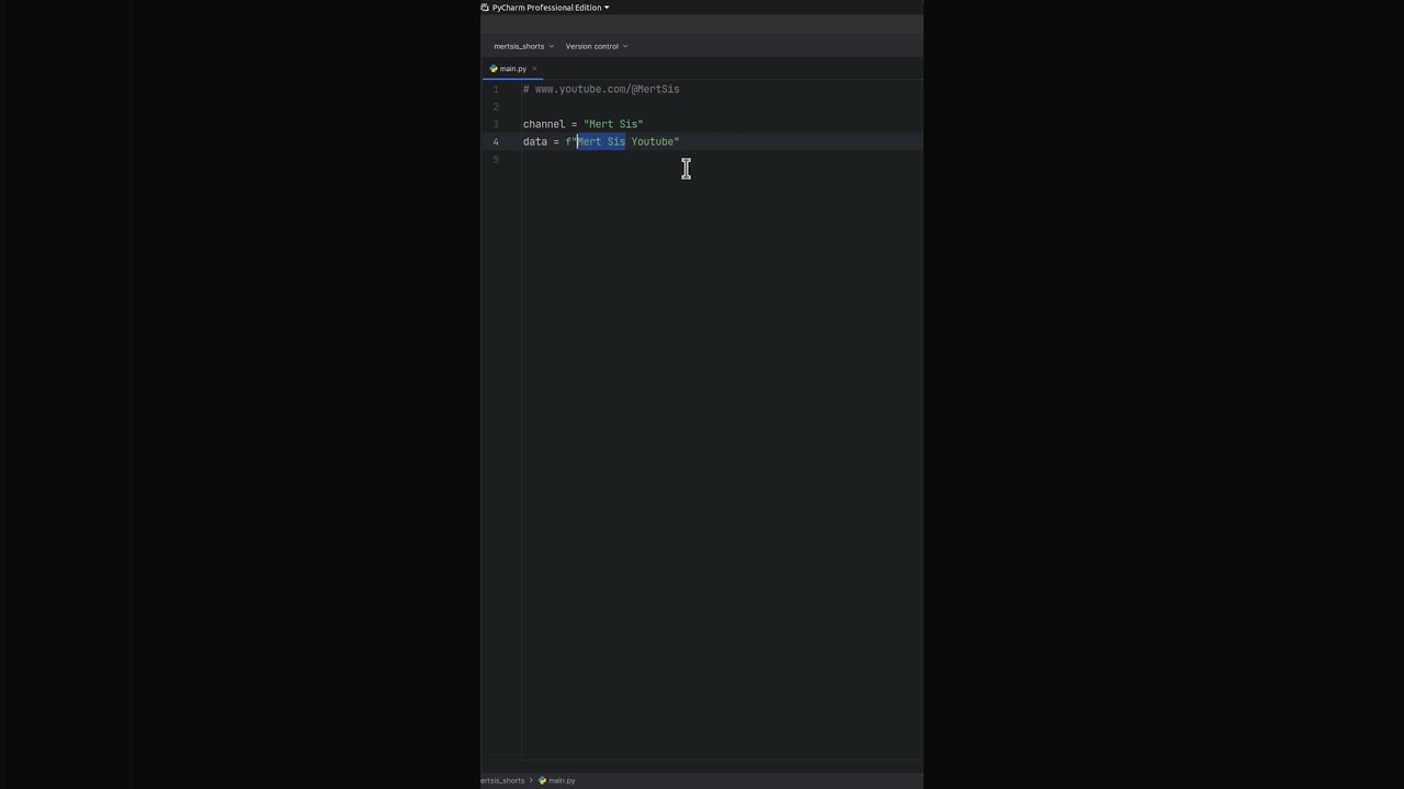 PYTHON String Verilerini Dinamik Olarak Güncellemek #python #programming #yazılım #eğitim
