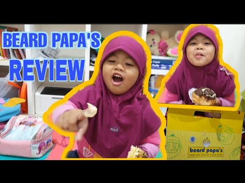 Beard Papa's Review dari anak 4 tahun