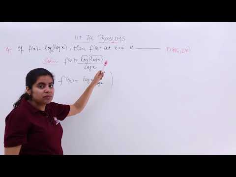 Solved Examples for JEE: Continuity and Differentiability- 7 Video Lecture