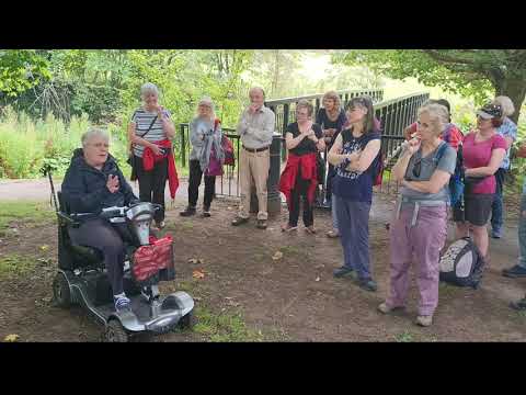 Diocesan Pilgrimage 2021 stop 5: Anne Haselhurst reflects and prays at Hallow Hill on the Lade Braes